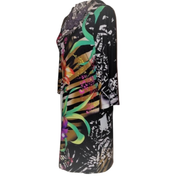 Laura Max | Dresses | New Laura Max Dress Floral Cut Out M | Poshmark